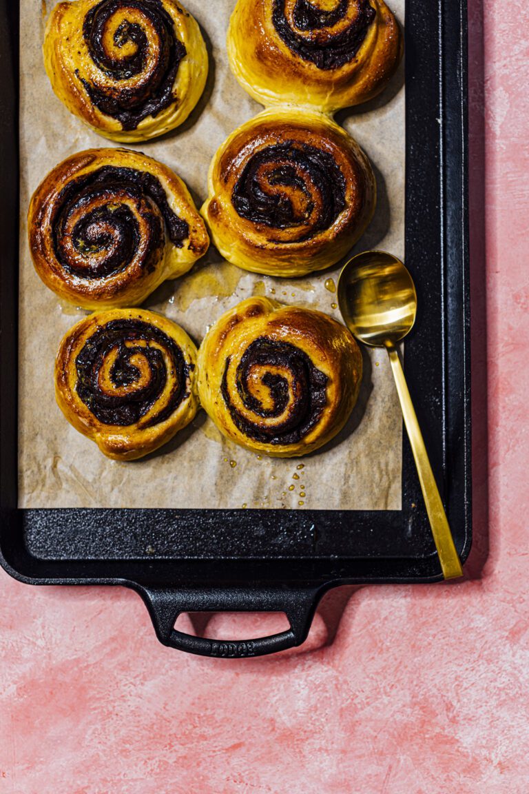 Chocolate Orange Swirl Buns | Sweet Bites | Nik Sharma Cooks