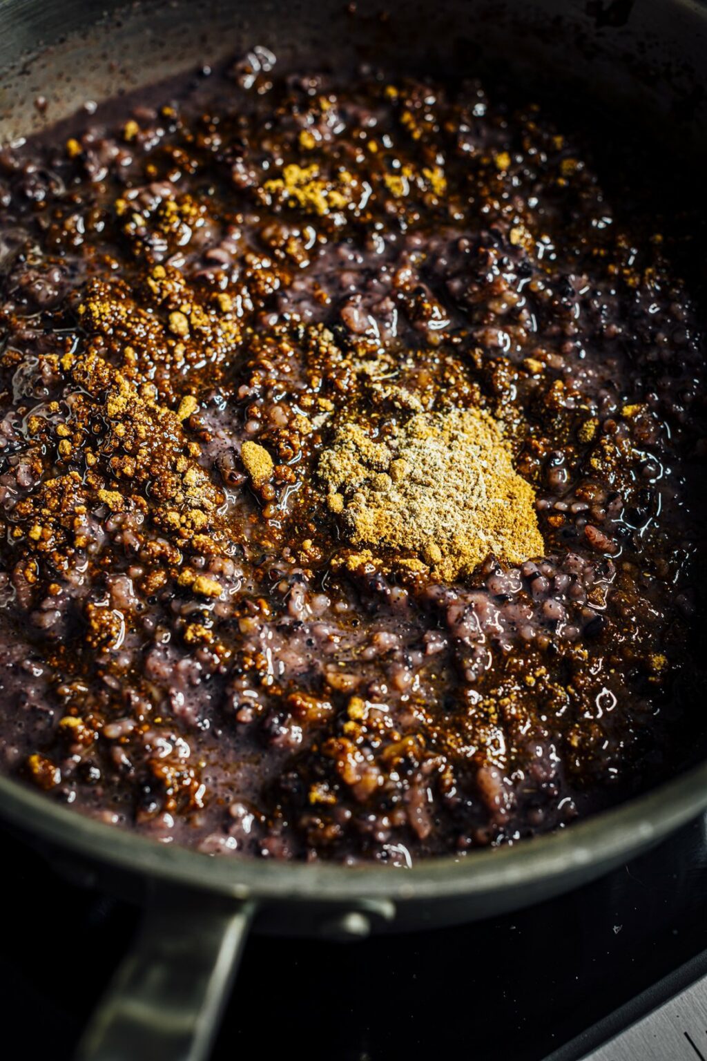 Black Rice Coconut Milk Pudding | linkinbio | Nik Sharma Cooks