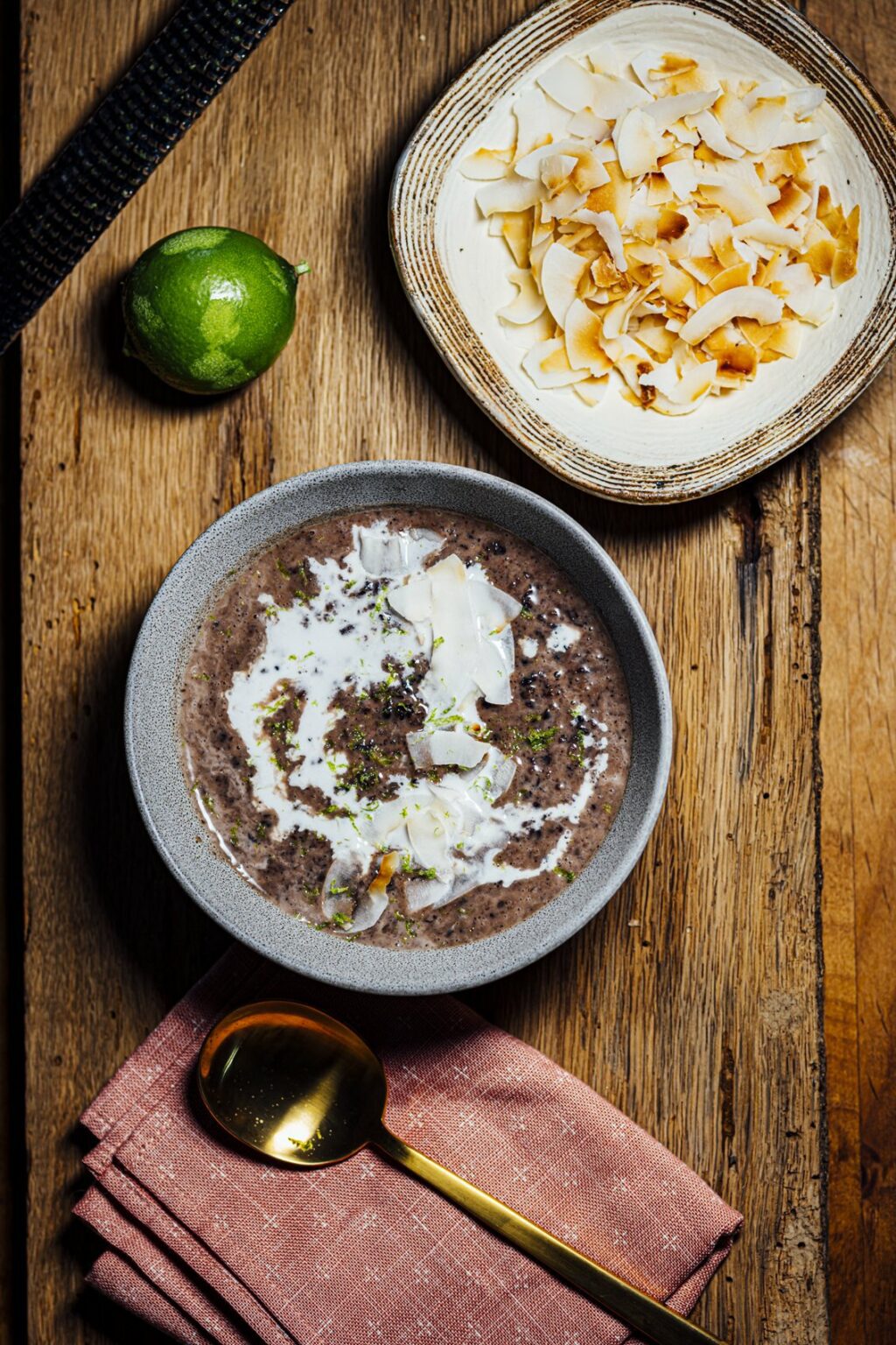 Black Rice Coconut Milk Pudding | linkinbio | Nik Sharma Cooks