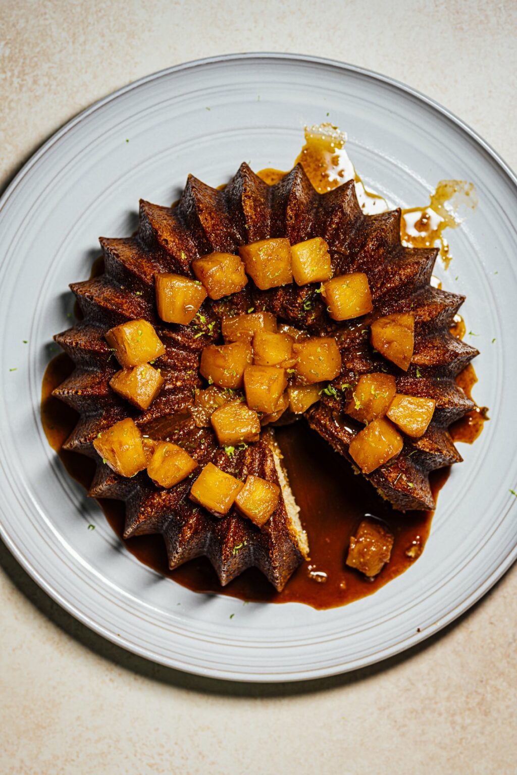 Chinese 5-Spice Pineapple Bundt Cake | Nik Sharma Cooks