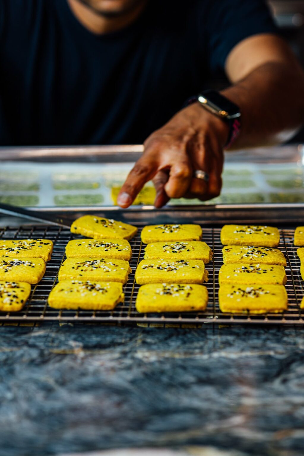 Spiced Golden Shortbread Cookies | Sweet Bites | Nik Sharma Cooks