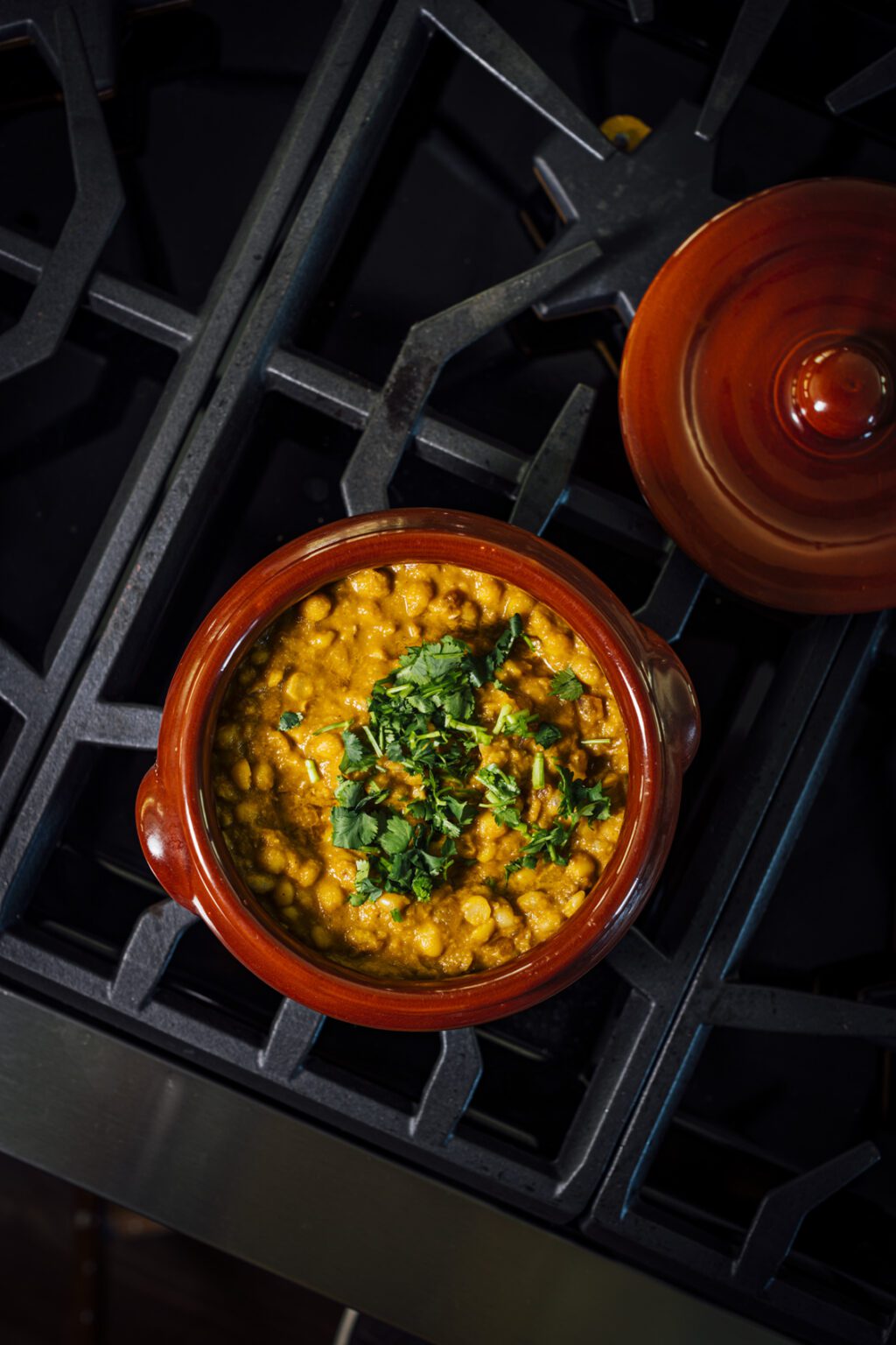 Goan Pea Curry (Chanya Ros) with Coconut Masala