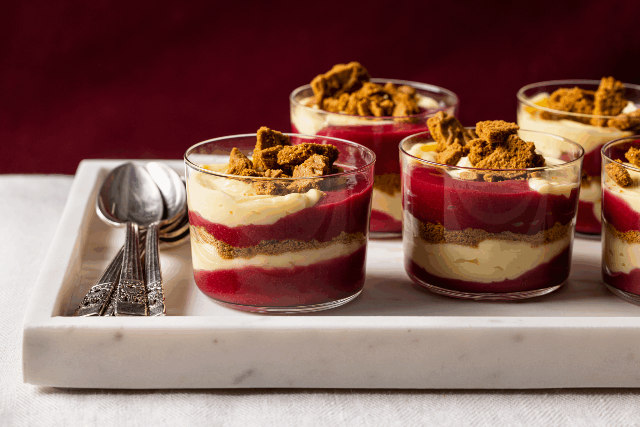 Cranberries and Cream Parfaits | Sweet Bites | Nik Sharma Cooks